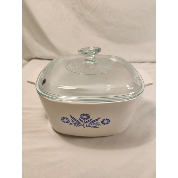 Corningware | Kitchen | Corning Ware Blue Cornflower 3 Liter Casserole ...